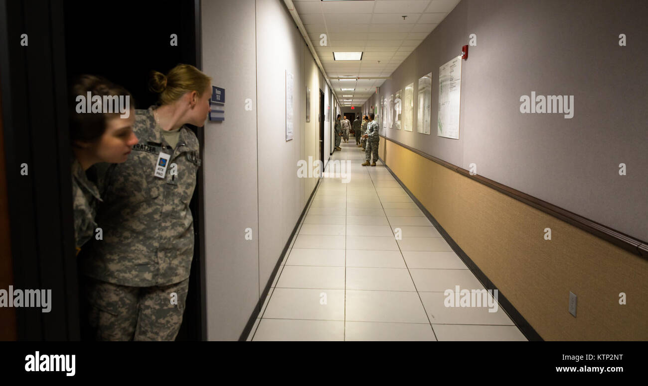 1Lt. Jean Kratzer, public affairs officer, and Sgt. Sarah Blanchard ...