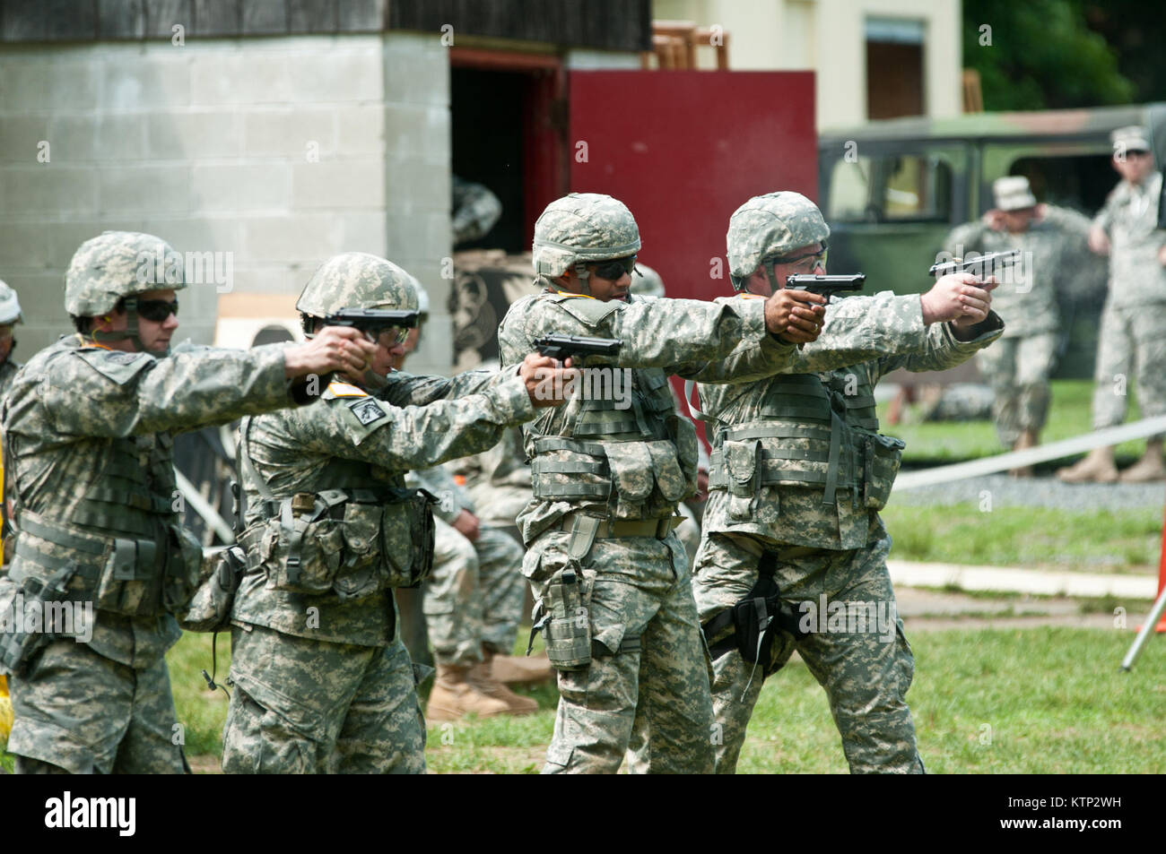 A team from the 42nd Combat Aviation Brigade, nicknamed "The Hit Men ...