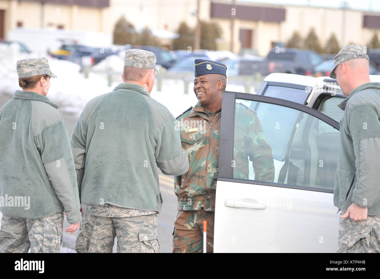 WESTHAMPTON BEACH, NY - Brigadier General Mashoro Abel Phala visits the ...