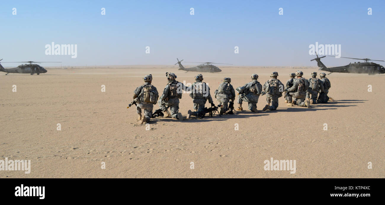 Infantry from 1st Battalion, 67th Armor Regiment, 2nd Armored Brigade ...