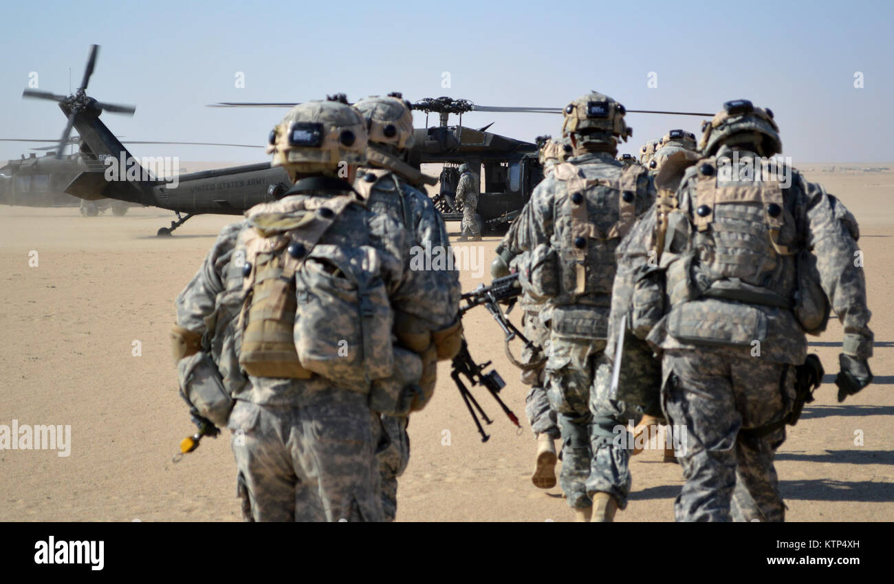 Infantry from 1st Battalion, 67th Armor Regiment, 2nd Armored Brigade ...