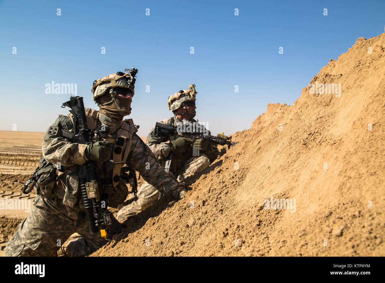 Soldiers from 1st Battalion, 67th Armor Regiment, 2nd Armored Brigade ...