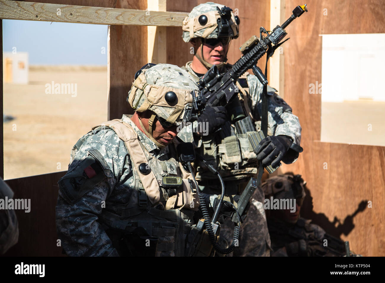 Soldiers from 1st Battalion, 67th Armor Regiment, 2nd Armored Brigade ...