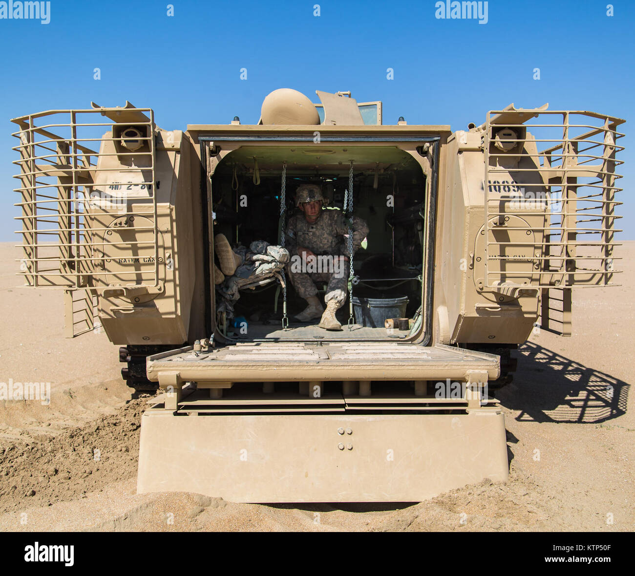 Spc. Royal, a medic from 1st Battalion, 67th Armor Regiment, 2nd ...