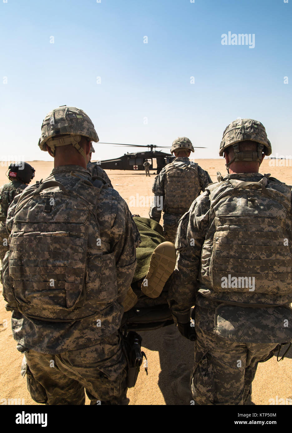 Medics from 1st Battalion, 67th Armor Regiment, 2nd Armored Brigade ...