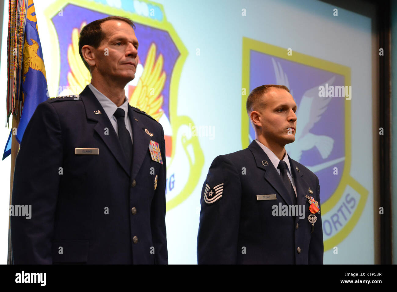 U.S. Air Force Tech. Sgt. Christopher Drews,105th Base Defense Squadron ...