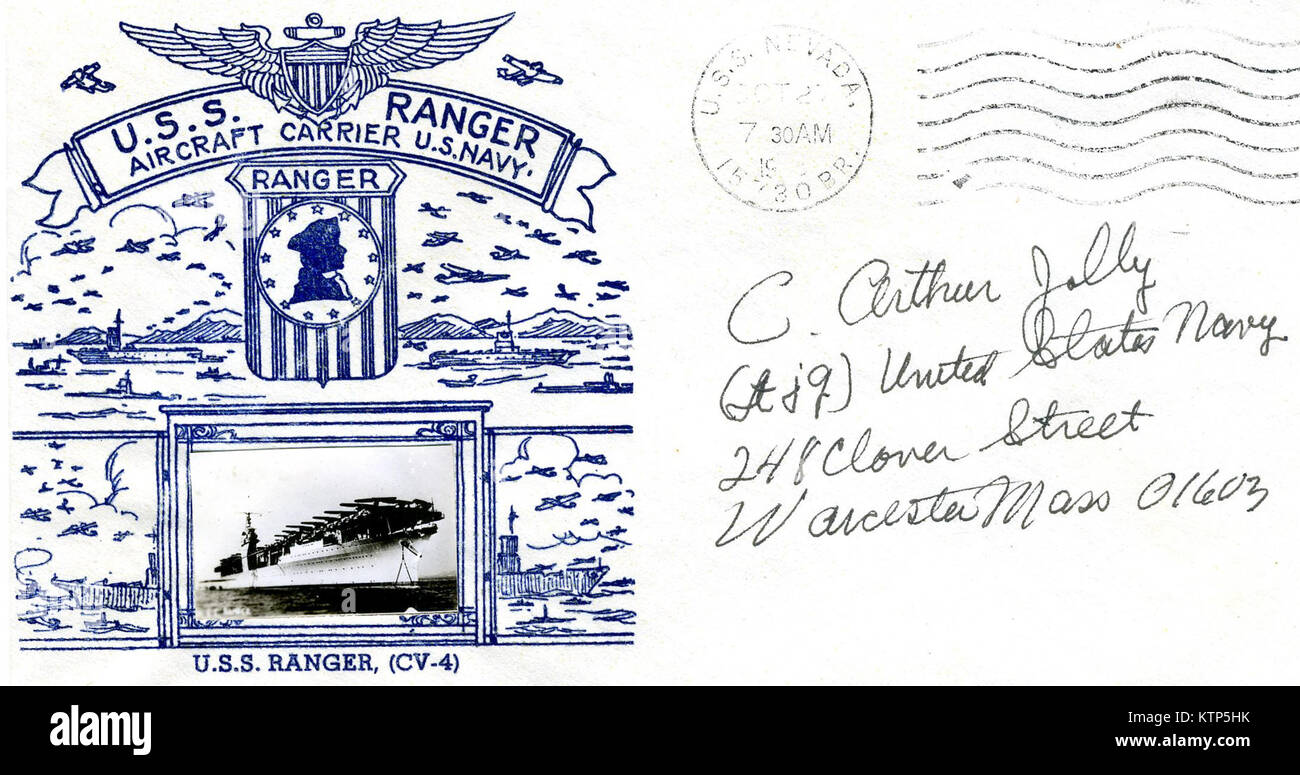 Aircraft carrier uss ranger hi-res stock photography and images - Alamy