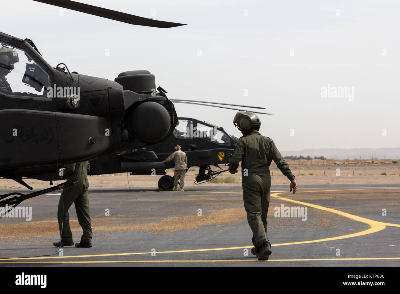 Royal Saudi Land Forces (RSLF) personnel from 1st Battalion, 3rd ...