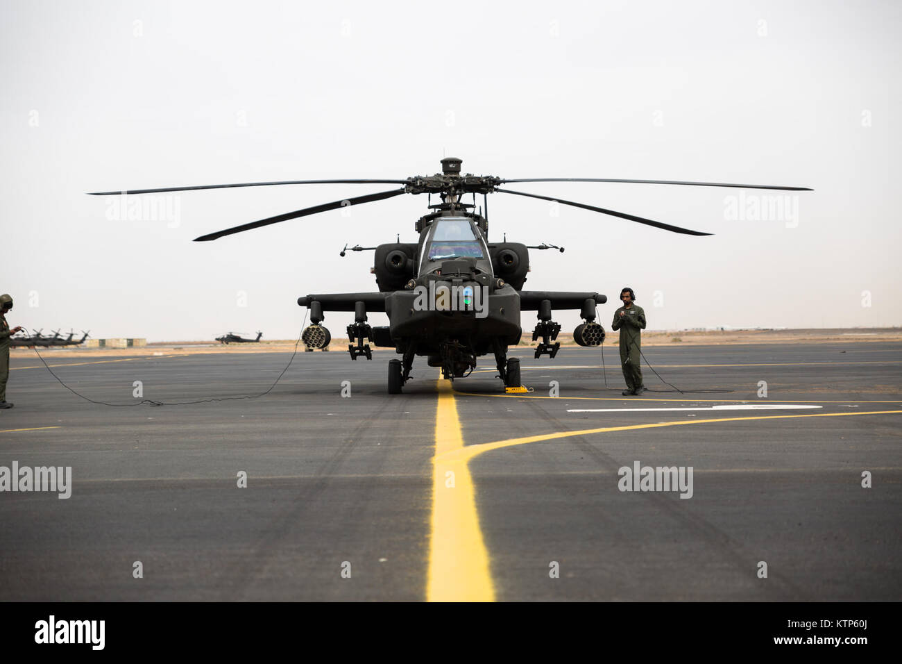 Royal Saudi Land Forces (RSLF) personnel from 1st Battalion, 3rd ...