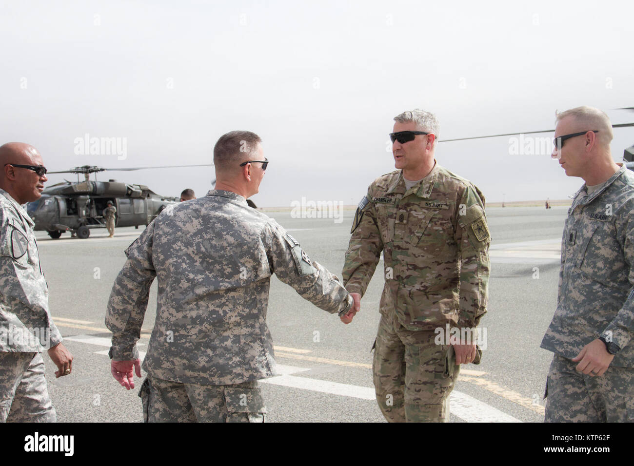 Command Sgt. Major Raymond F. Chandler III, the Sergeant Major of the ...