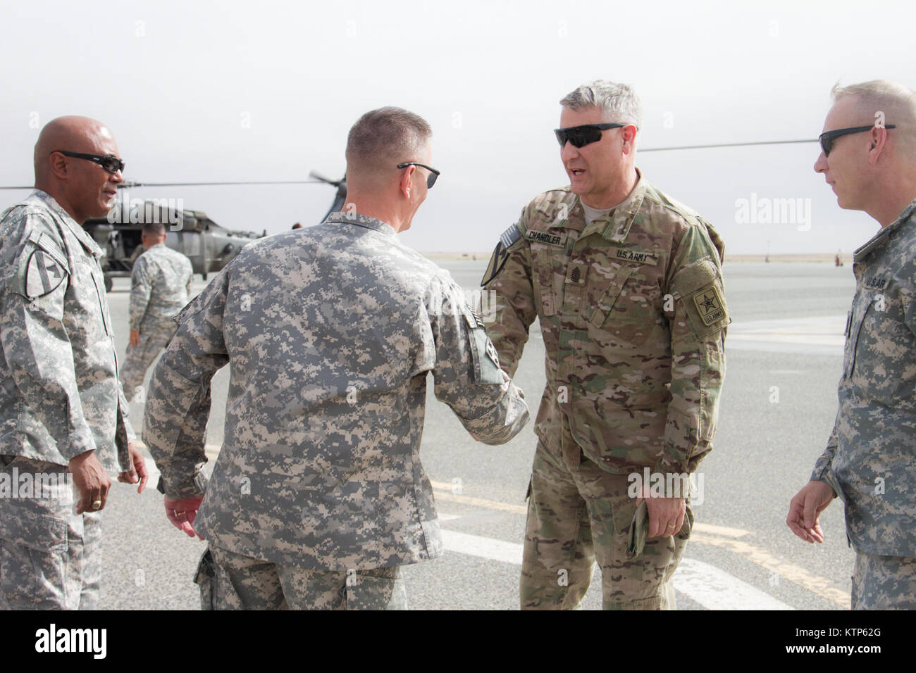 Command Sgt. Major Raymond F. Chandler III, the Sergeant Major of the ...