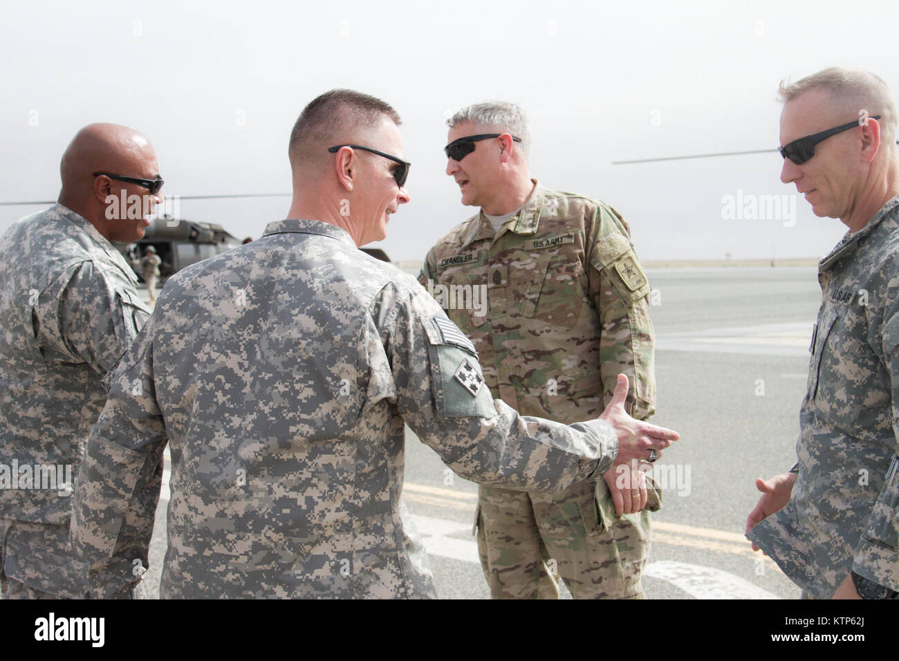 Command Sgt. Major Raymond F. Chandler III, the Sergeant Major of the ...