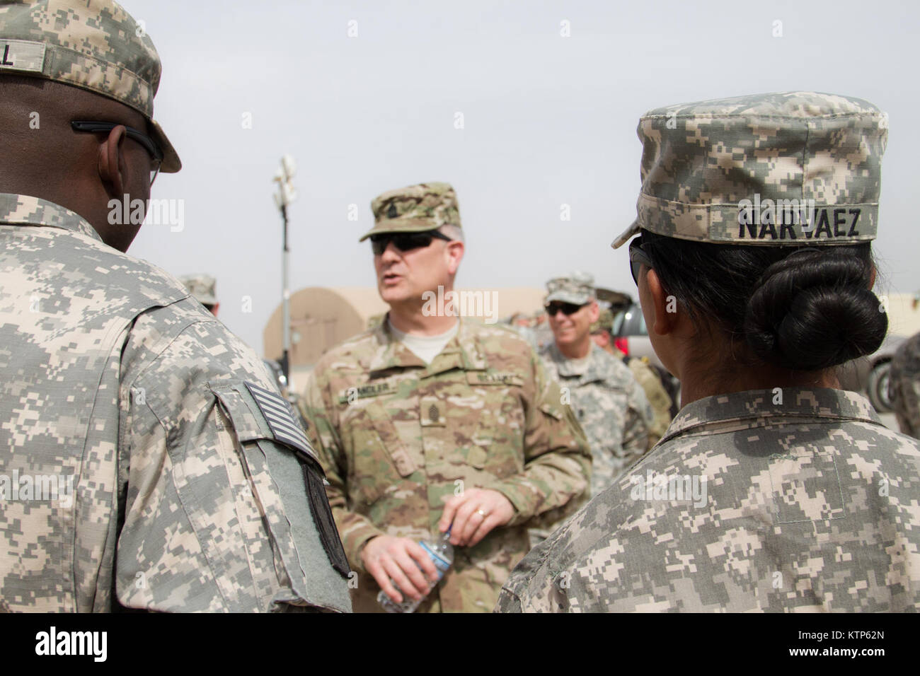 Command Sgt. Major Raymond F. Chandler III, the Sergeant Major of the ...