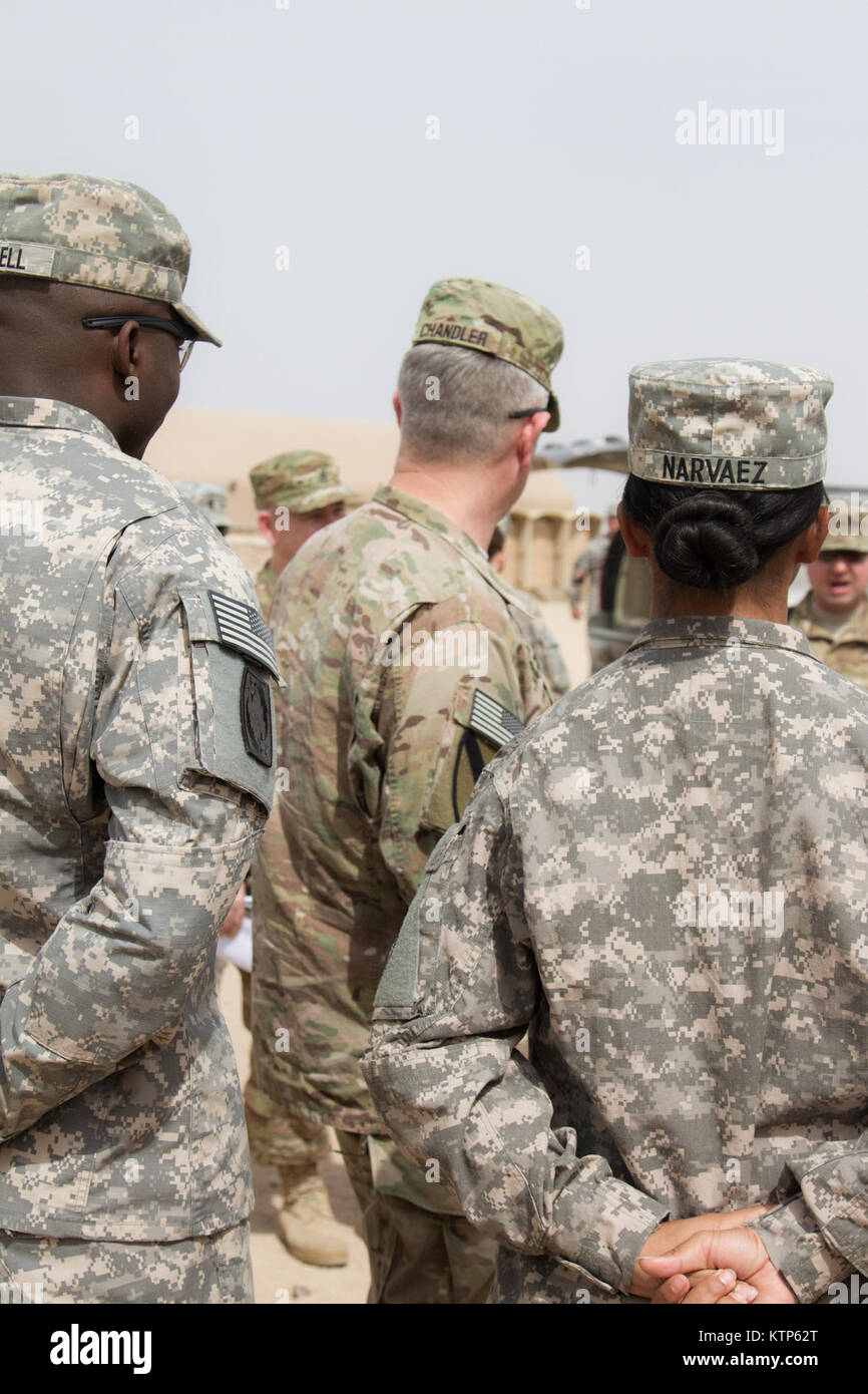 Command Sgt. Major Raymond F. Chandler III, the Sergeant Major of the ...