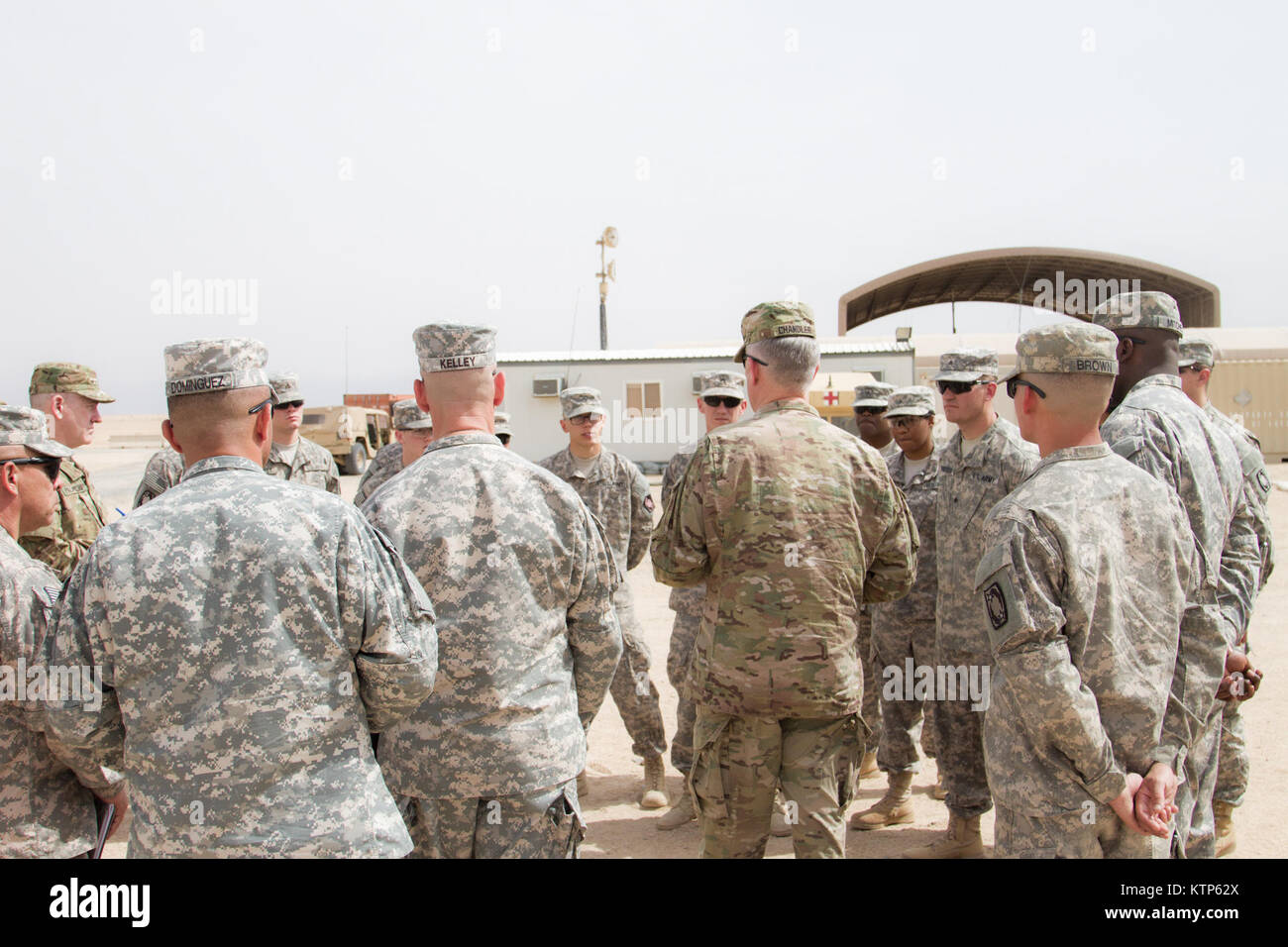Command Sgt. Major Raymond F. Chandler III, the Sergeant Major of the ...