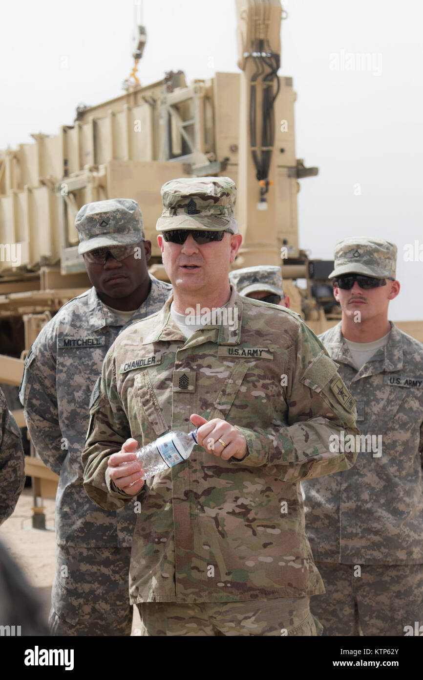 Command Sgt. Major Raymond F. Chandler III, the Sergeant Major of the ...