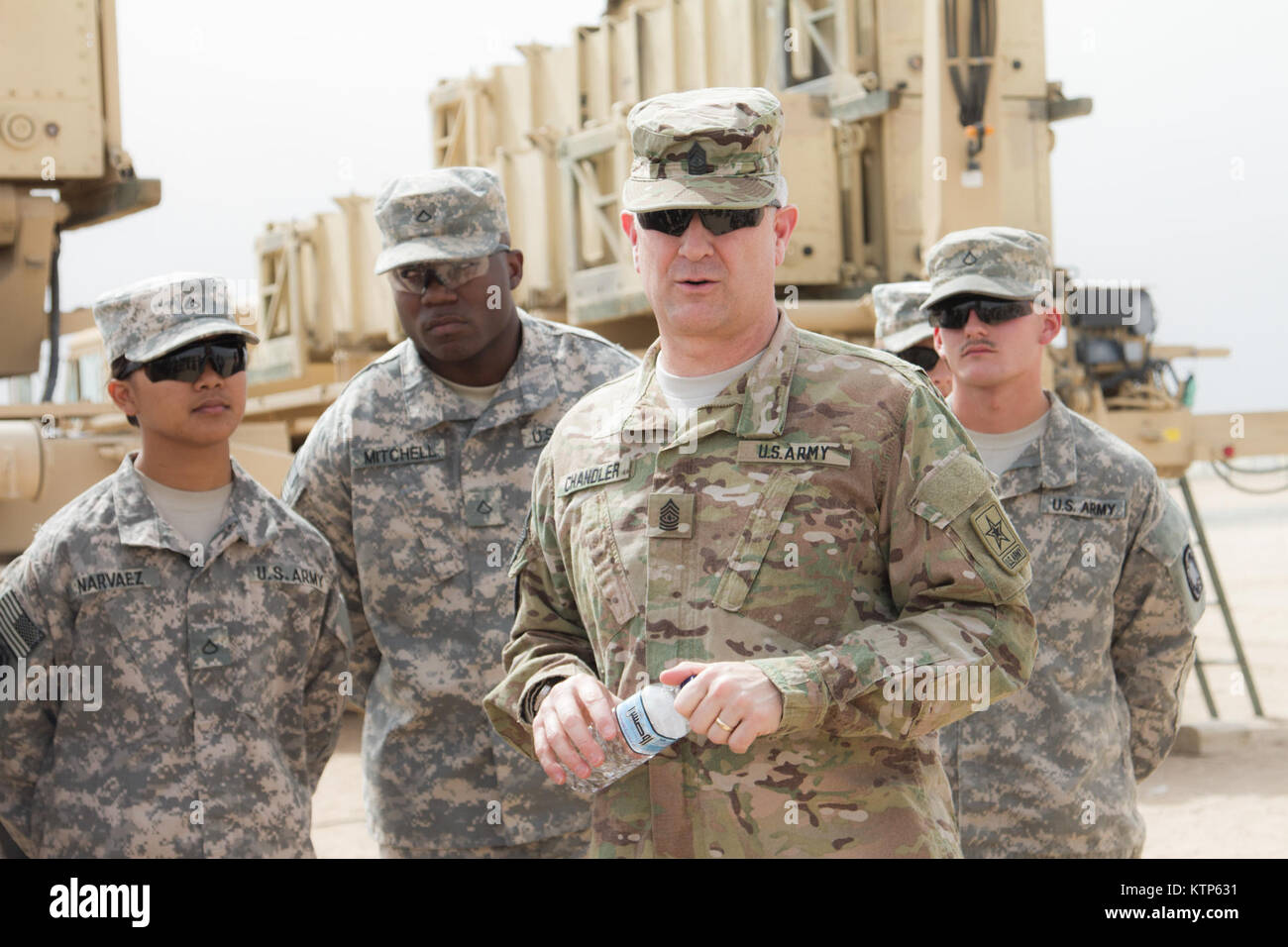 Command Sgt. Major Raymond F. Chandler III, the Sergeant Major of the ...