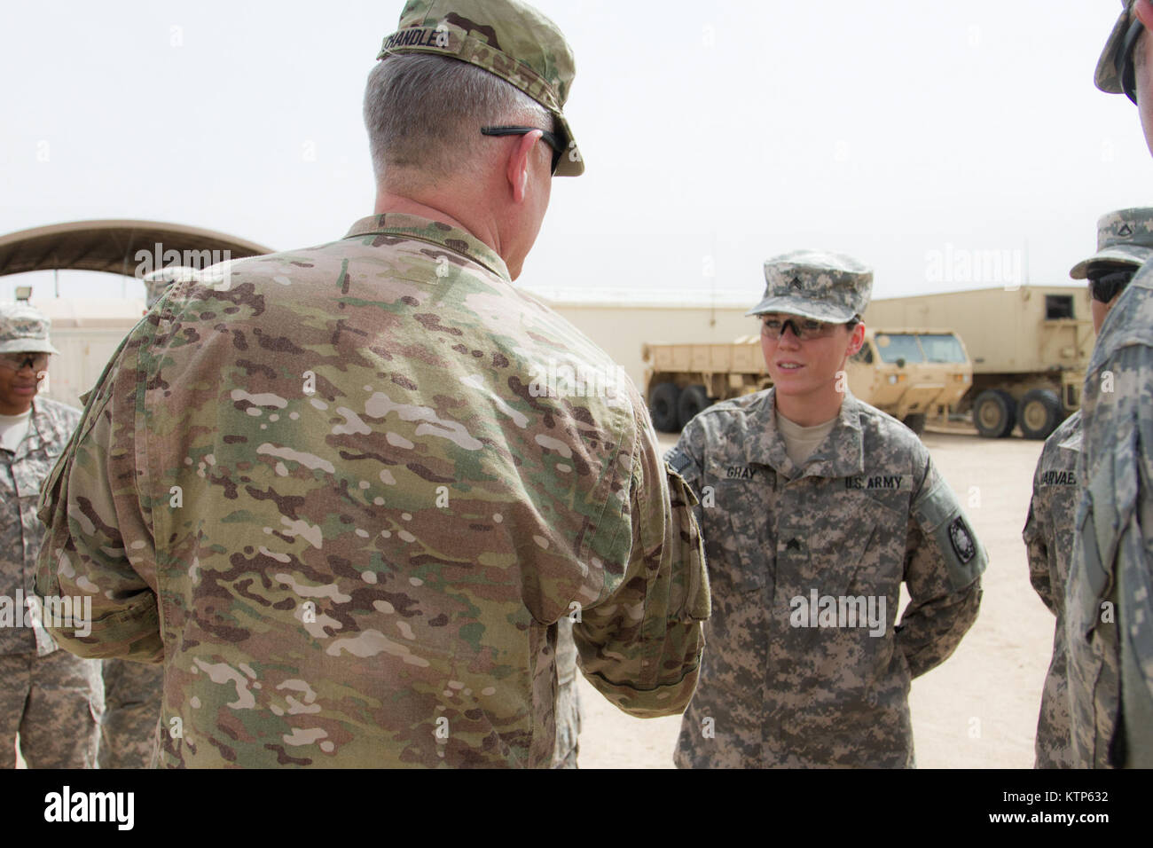 Command Sgt. Major Raymond F. Chandler III, the Sergeant Major of the ...