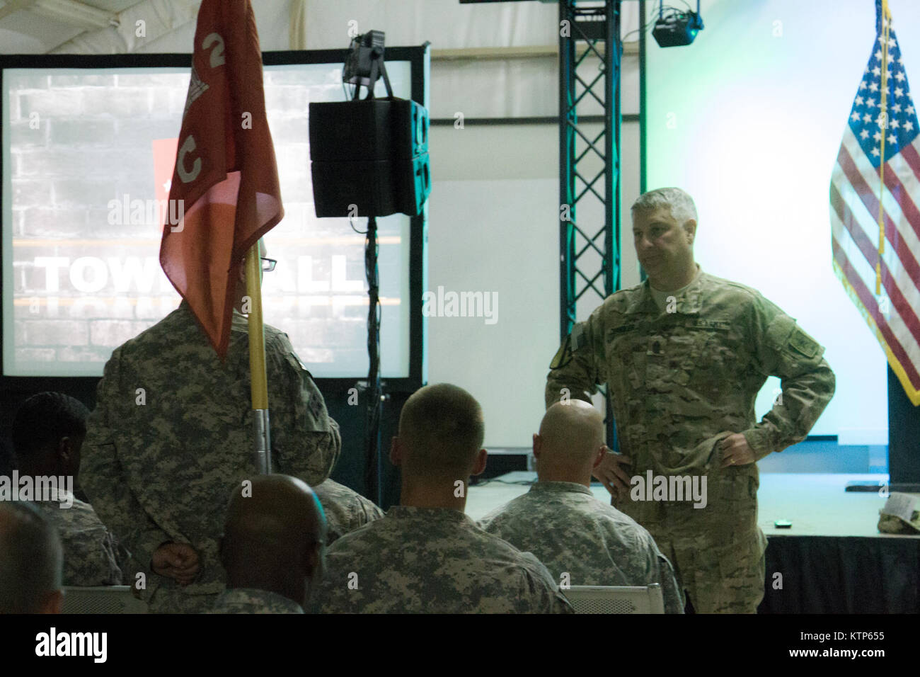 Command Sgt. Major Raymond F. Chandler III, the Sergeant Major of the ...
