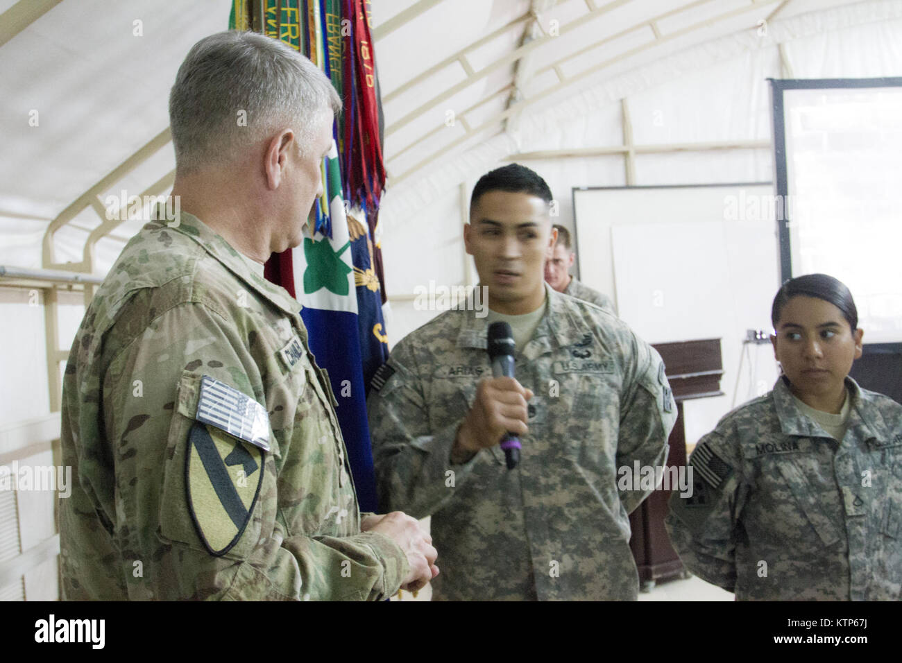 Command Sgt. Major Raymond F. Chandler III, the Sergeant Major of the ...