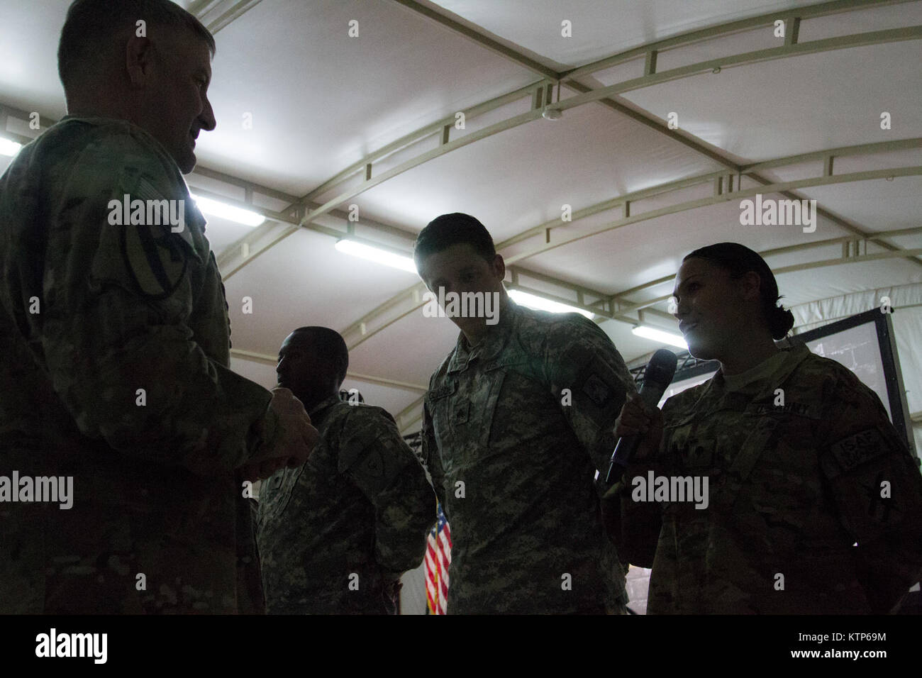 Command Sgt. Major Raymond F. Chandler III, the Sergeant Major of the Army, came to visit ...