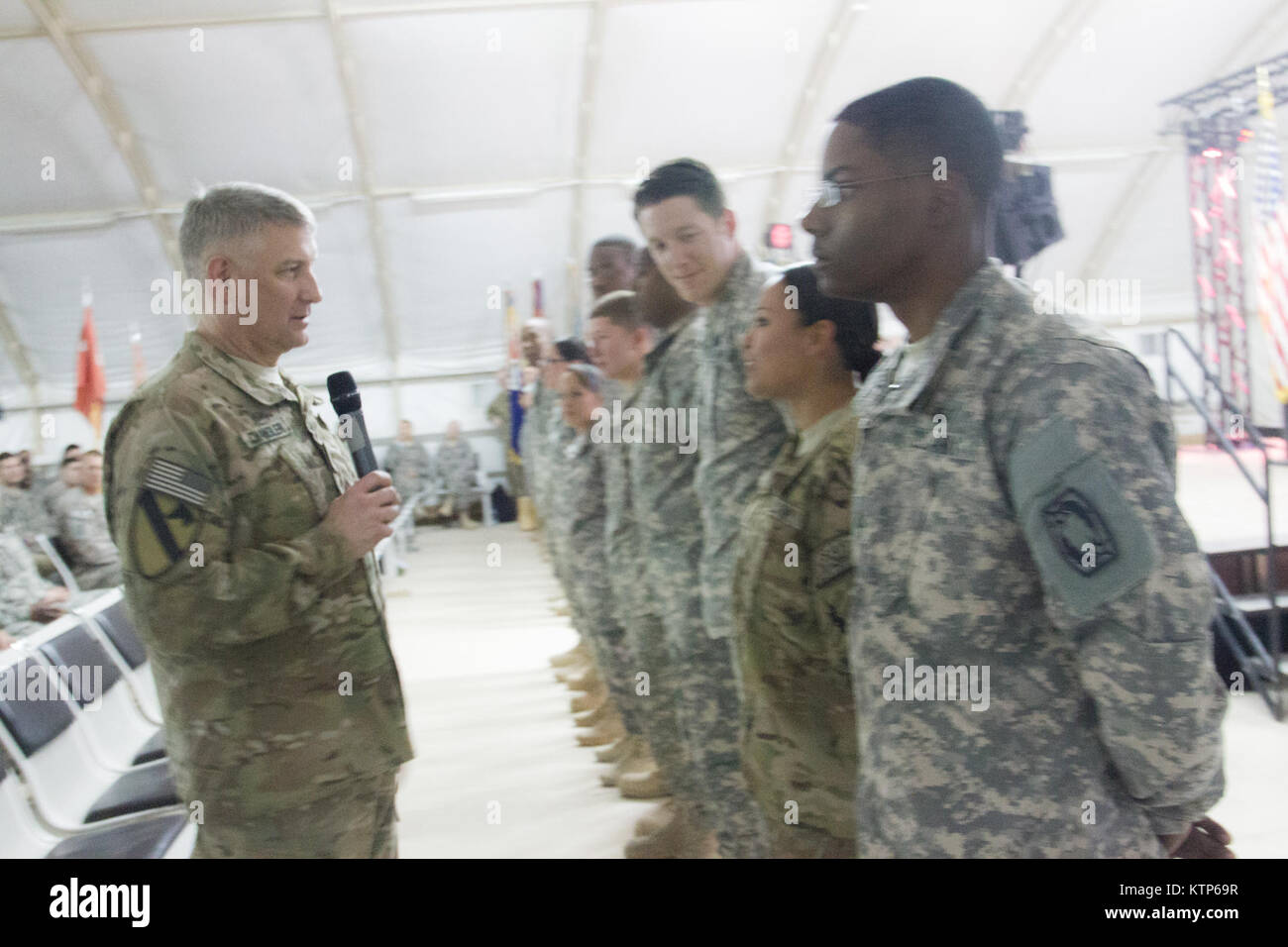Command Sgt. Major Raymond F. Chandler III, the Sergeant Major of the ...