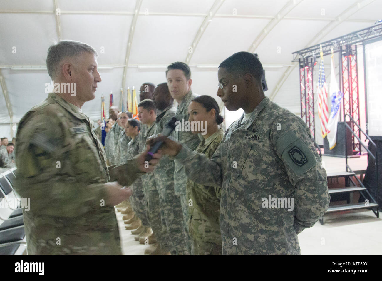 Command Sgt. Major Raymond F. Chandler III, the Sergeant Major of the ...