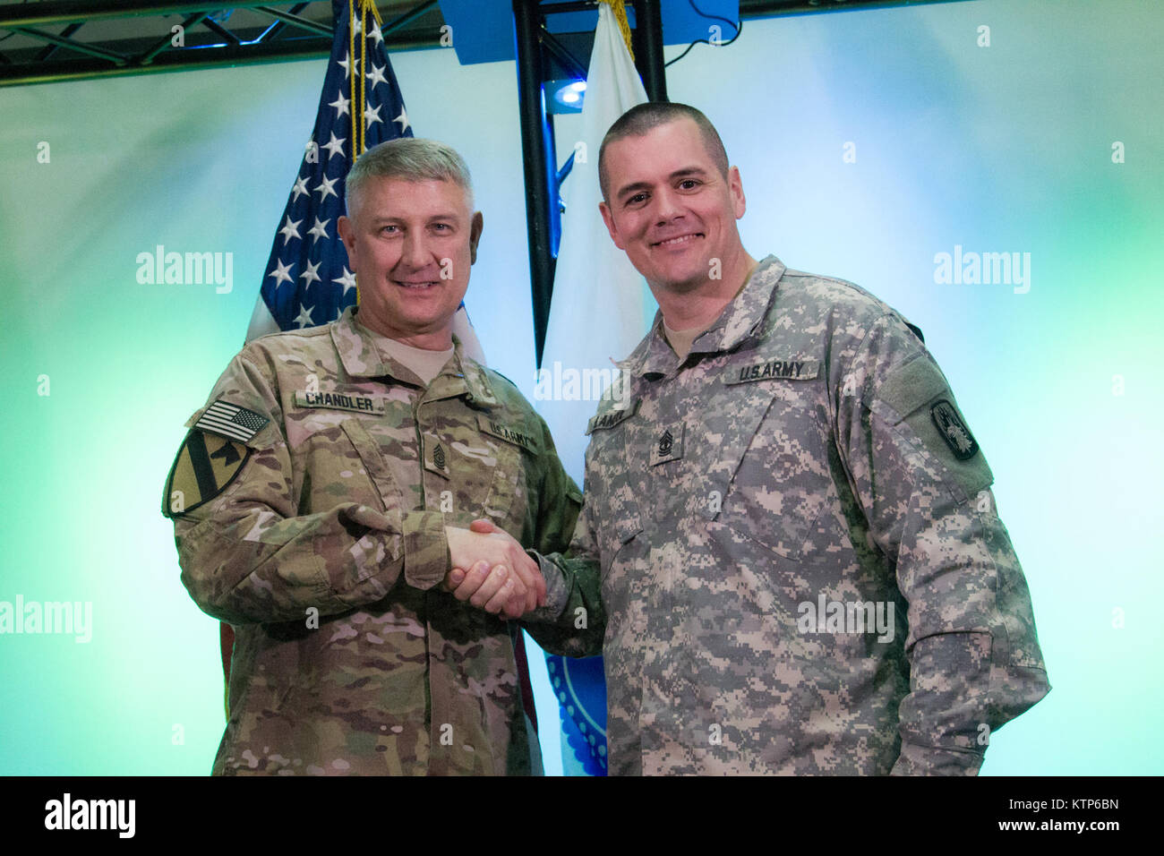 Command Sgt. Major Raymond F. Chandler III, the Sergeant Major of the ...