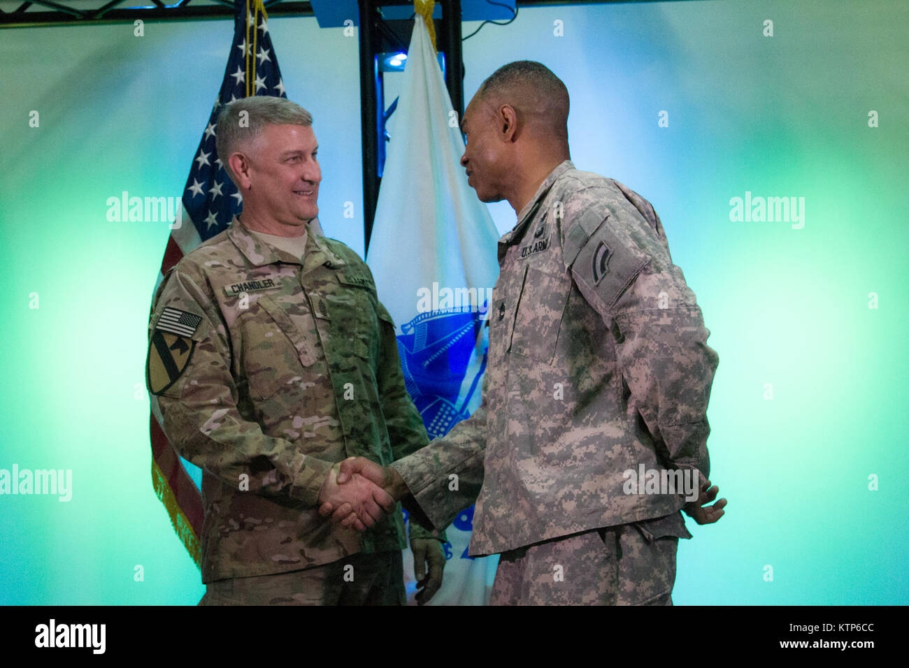 Command Sgt. Major Raymond F. Chandler III, the Sergeant Major of the ...