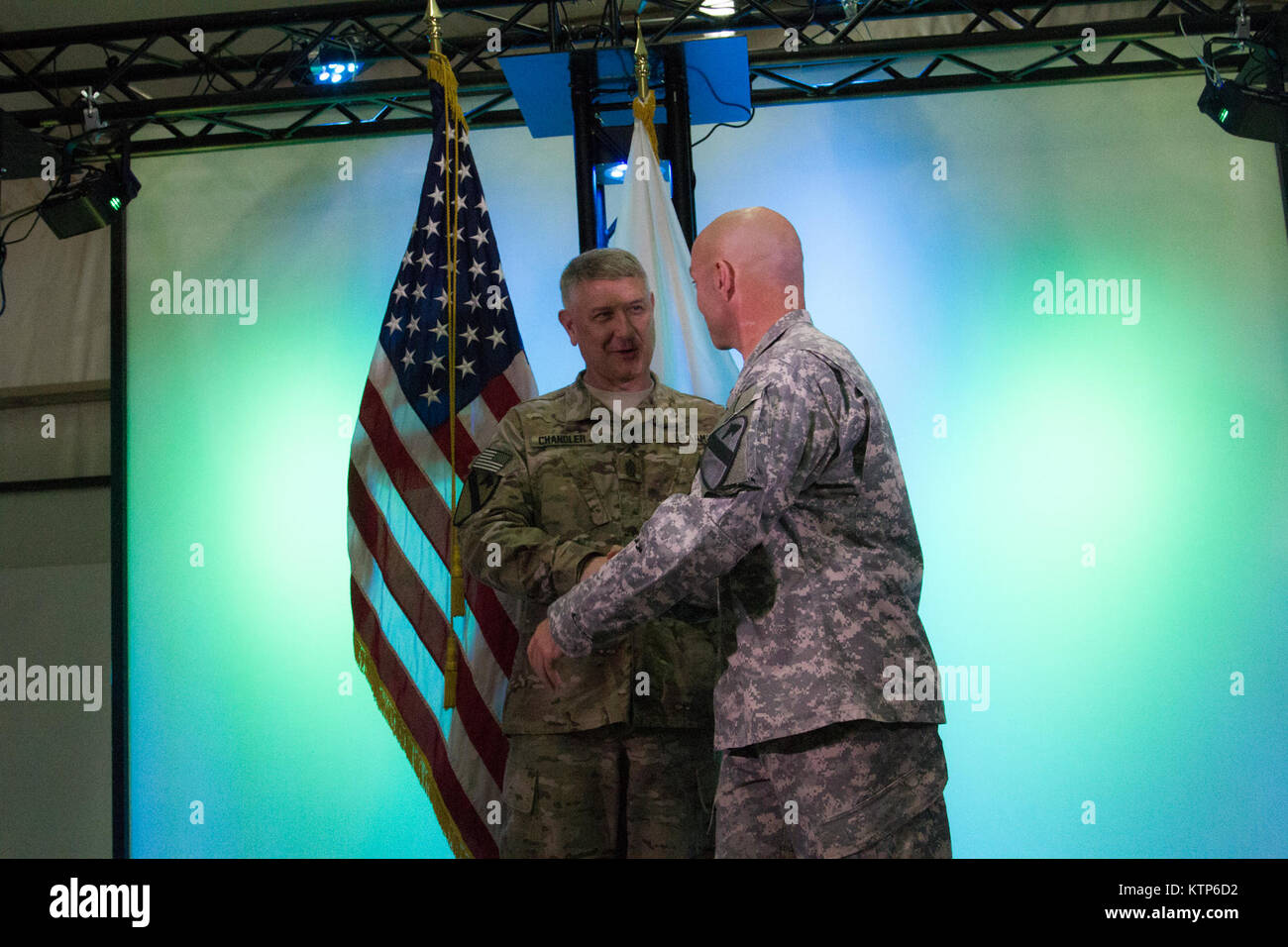 Command Sgt. Major Raymond F. Chandler III, the Sergeant Major of the ...