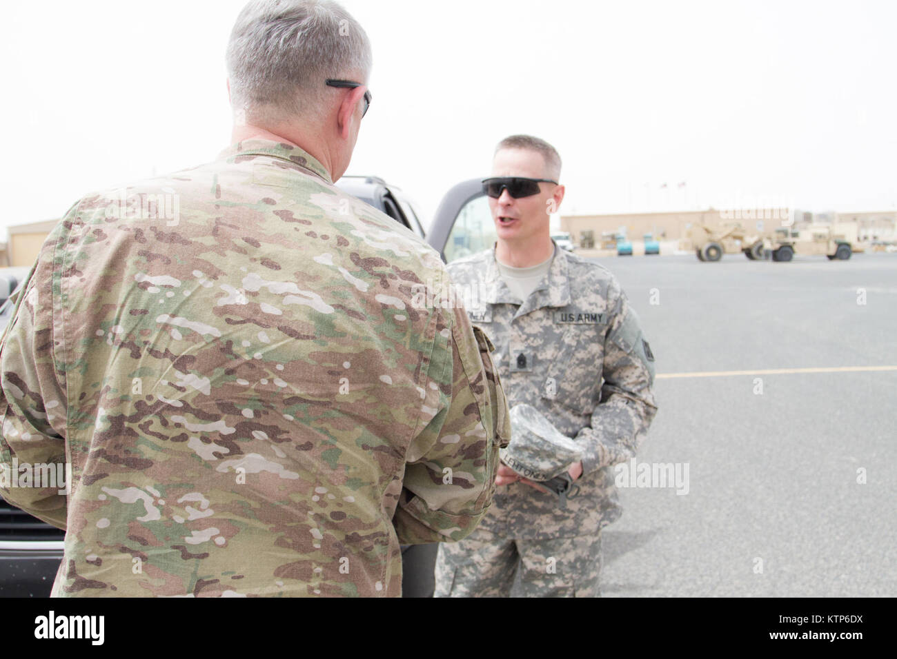 Command Sgt. Major Raymond F. Chandler III, the Sergeant Major of the ...