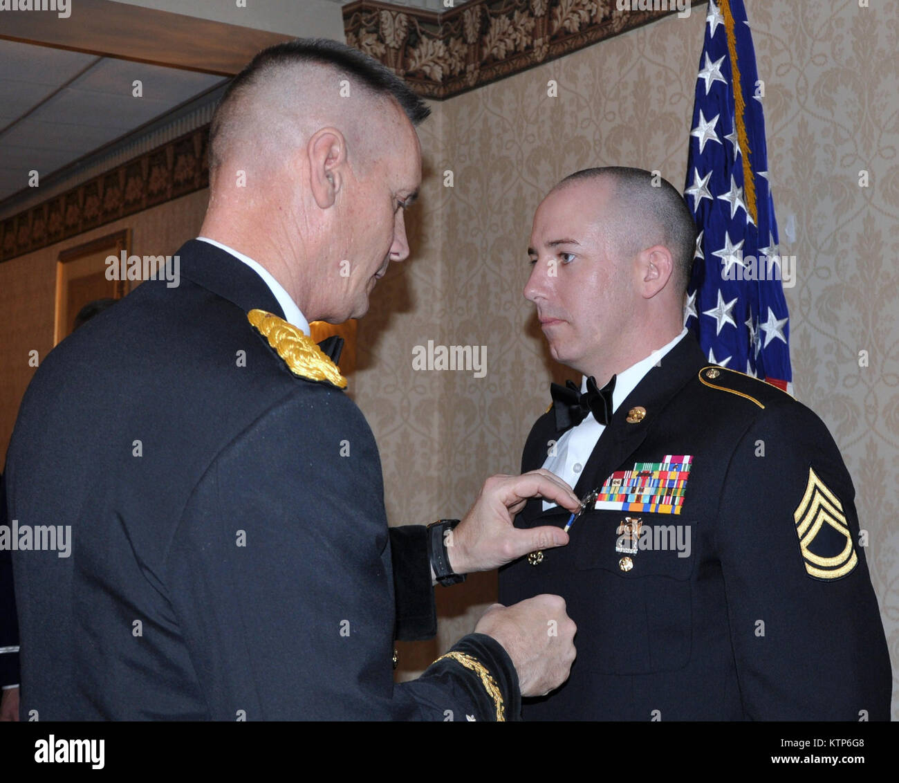 Military award ceremony Stock Photo - Alamy