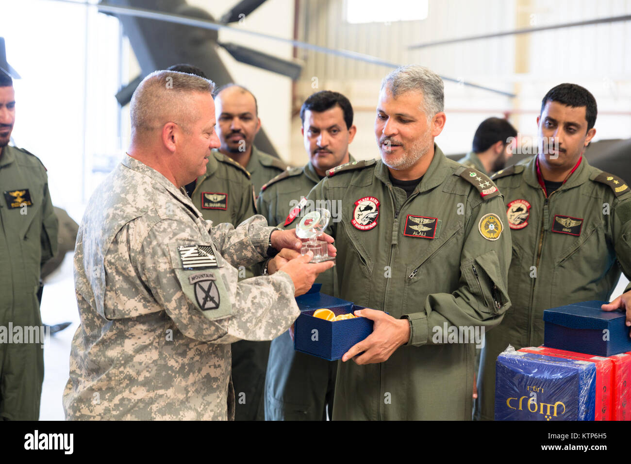 Military award ceremony Stock Photo - Alamy
