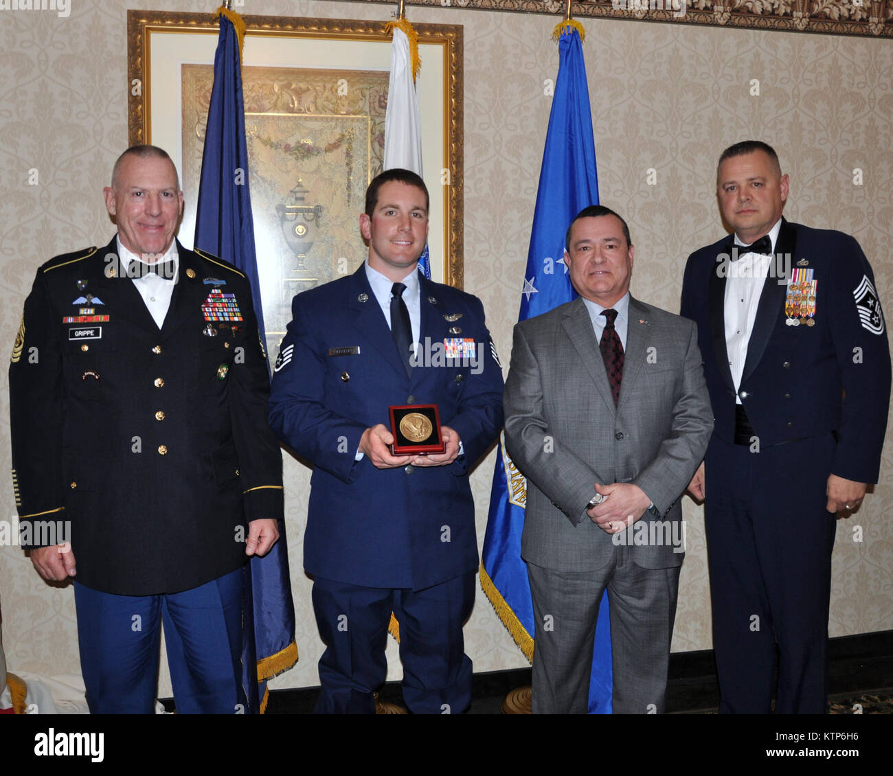 Military award ceremony Stock Photo - Alamy