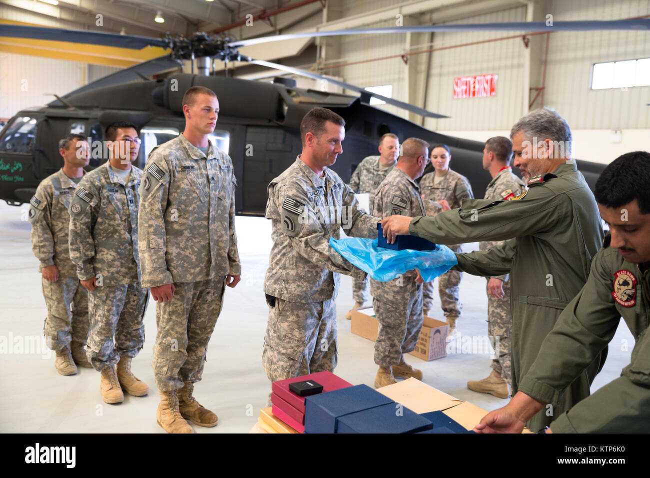 Military award ceremony Stock Photo - Alamy