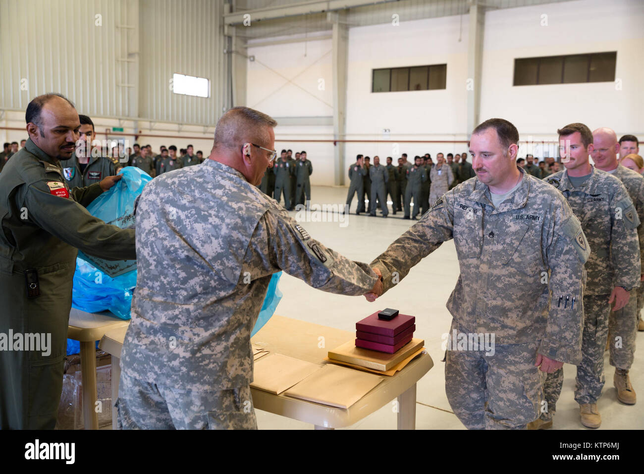 Military award ceremony Stock Photo - Alamy