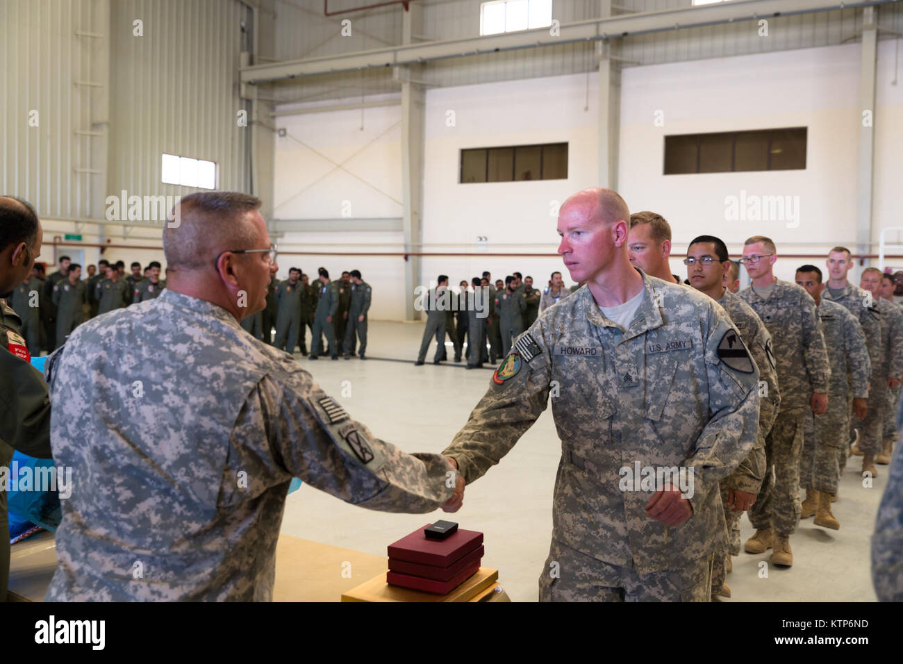 Military award ceremony Stock Photo - Alamy