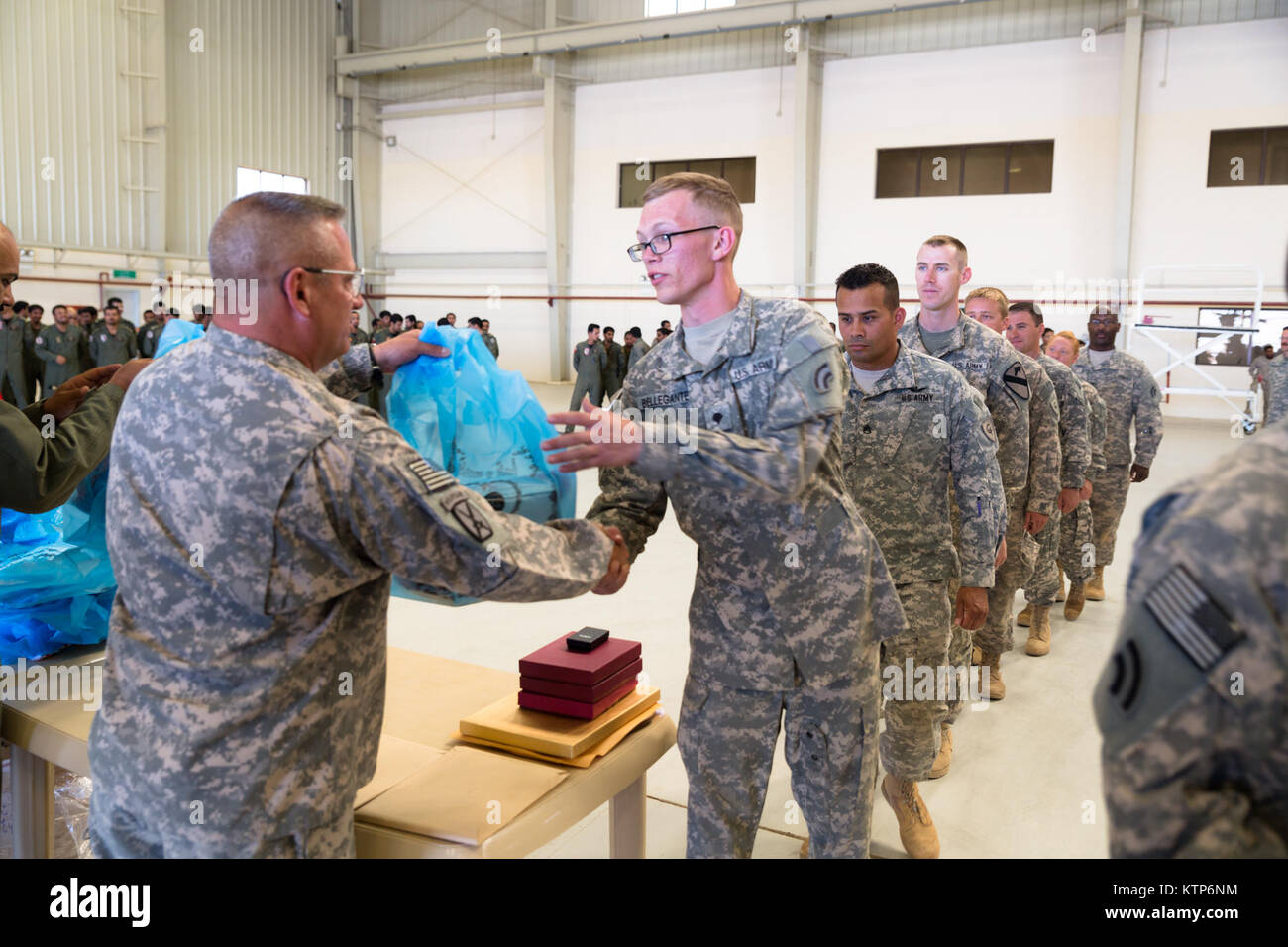 Military award ceremony Stock Photo - Alamy