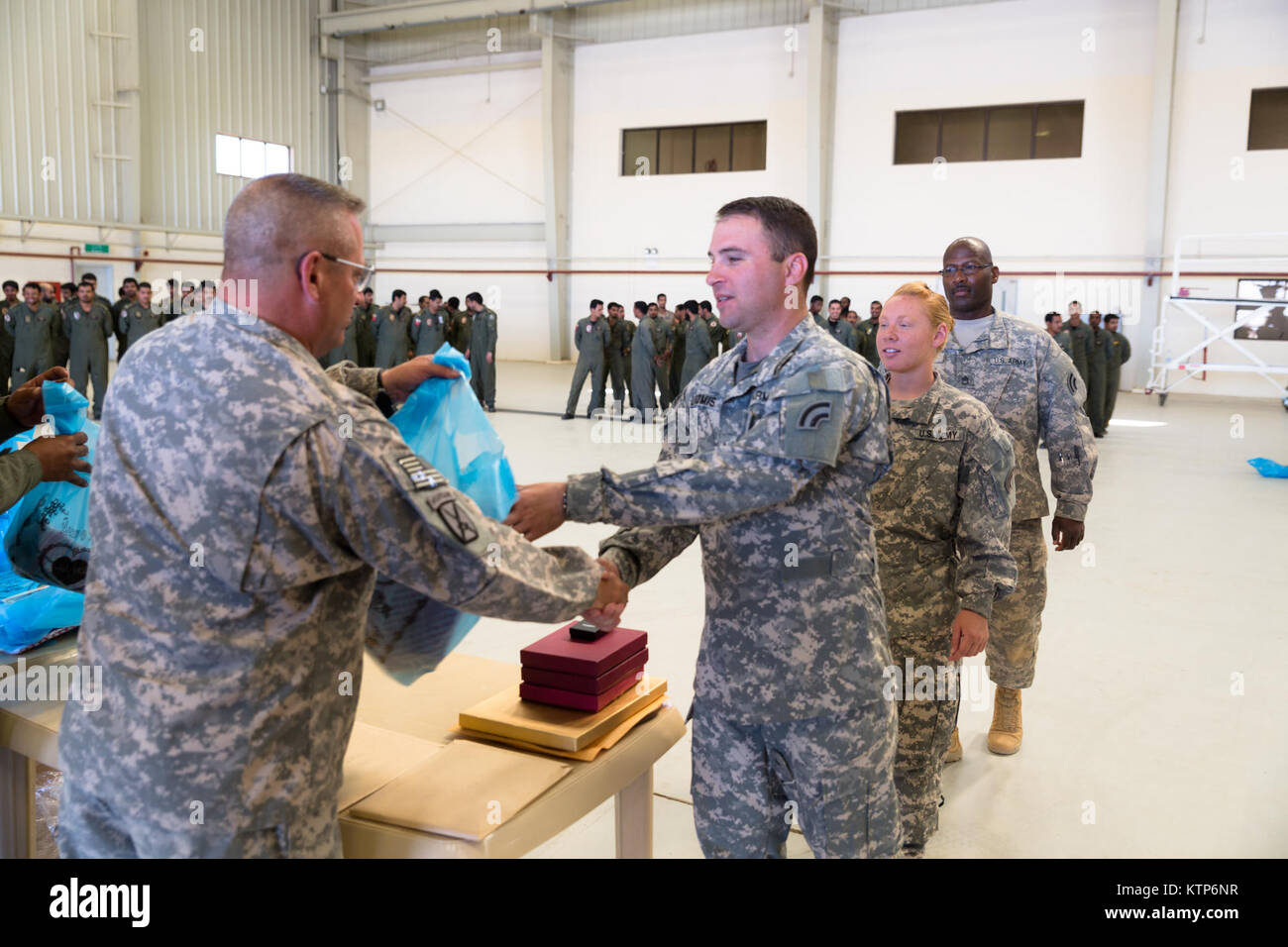 Military award ceremony Stock Photo - Alamy