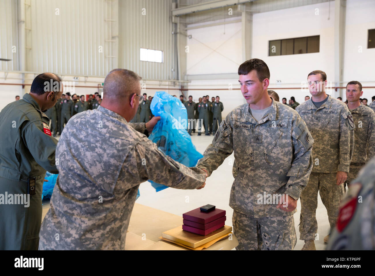 Military award ceremony Stock Photo - Alamy