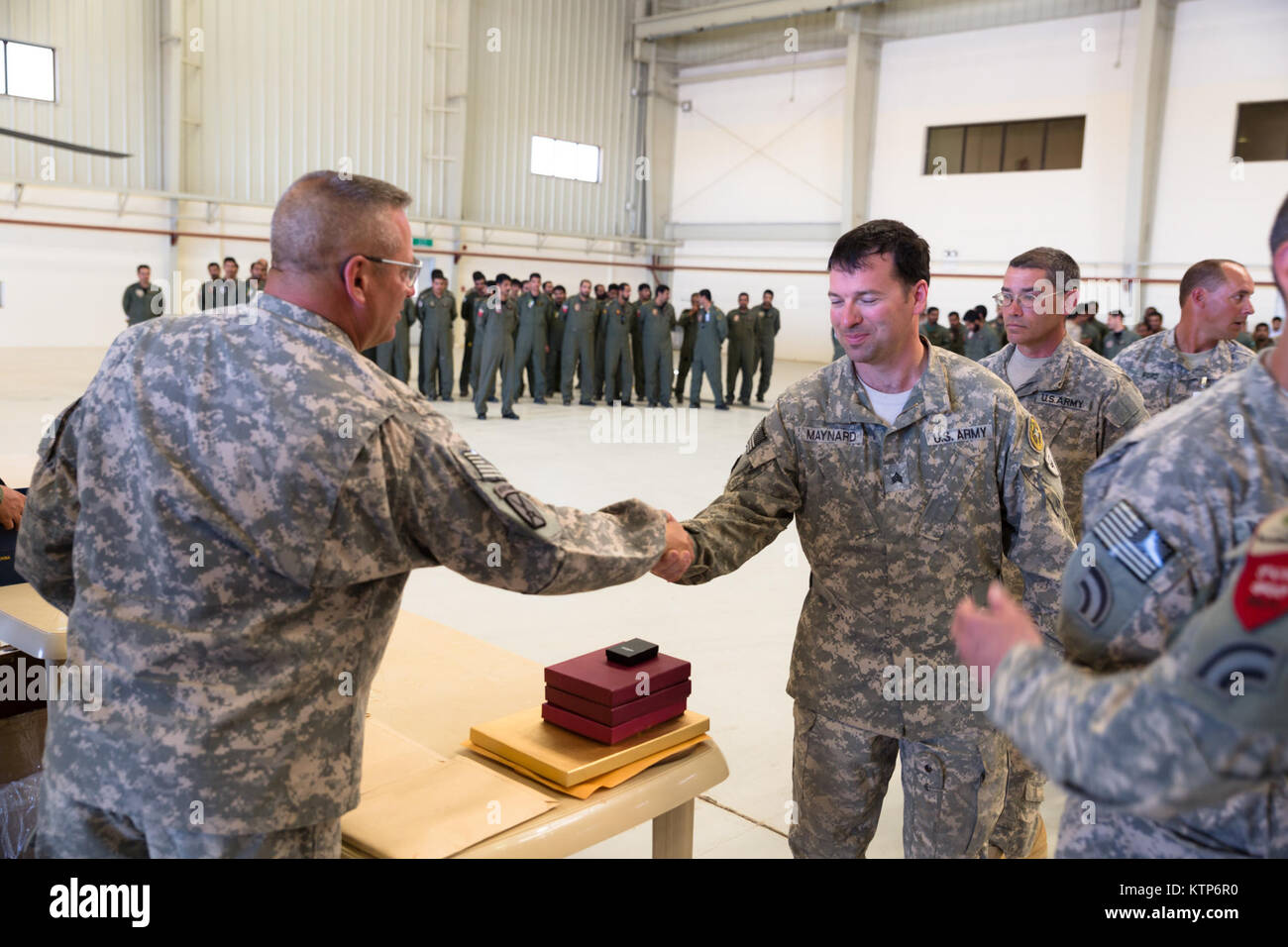 Military award ceremony Stock Photo - Alamy