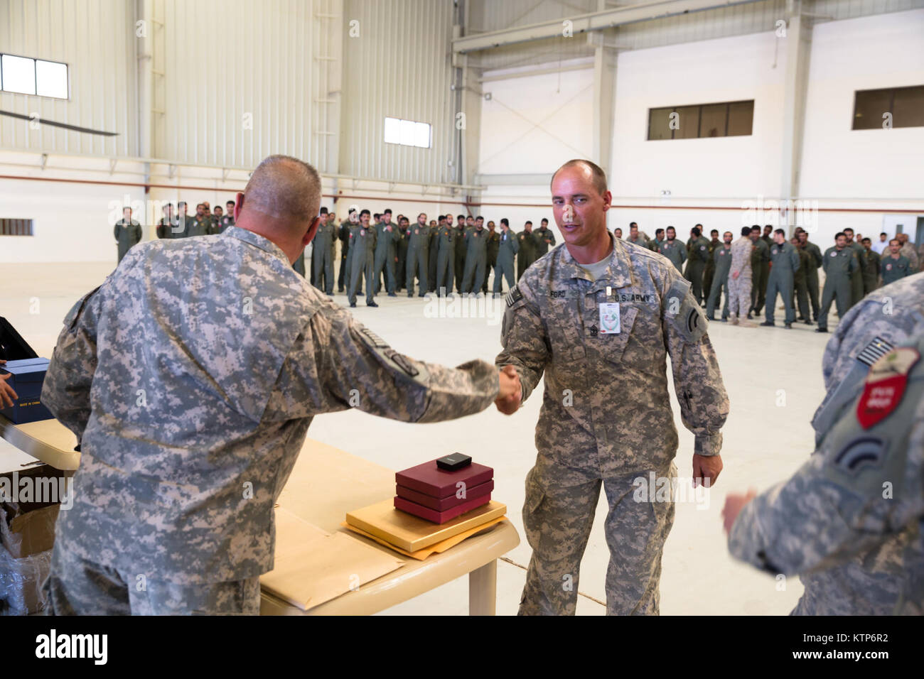 Military award ceremony Stock Photo - Alamy