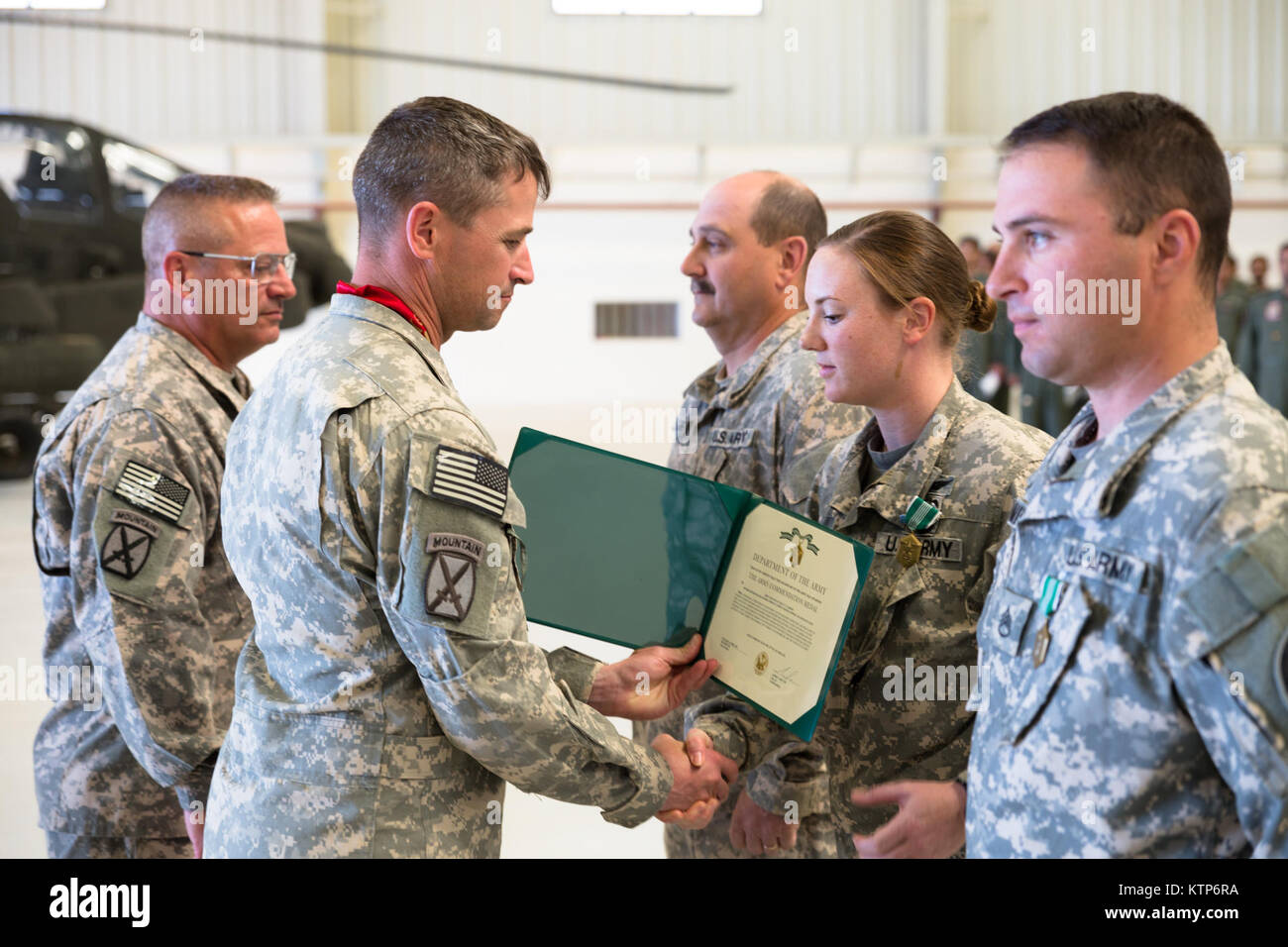 Military award ceremony Stock Photo - Alamy