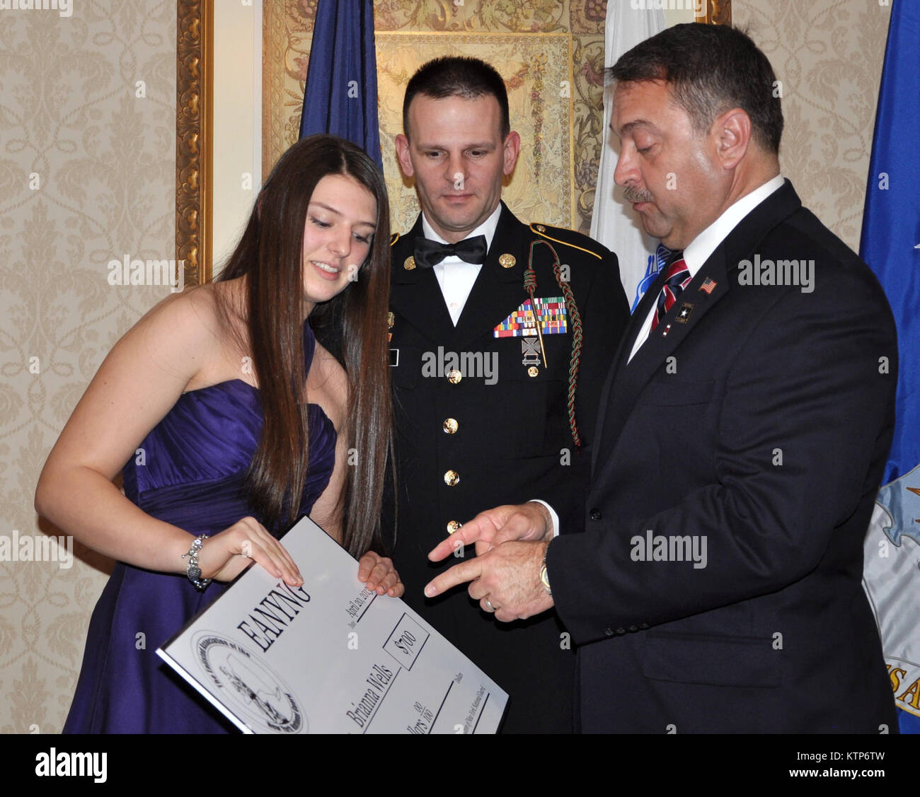 Military award ceremony Stock Photo - Alamy