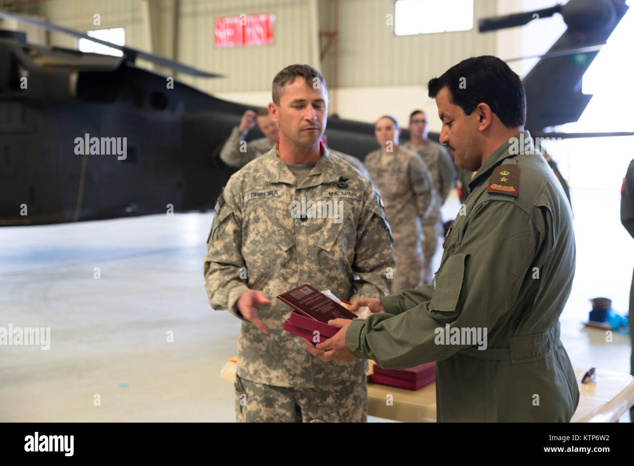 Military award ceremony Stock Photo - Alamy