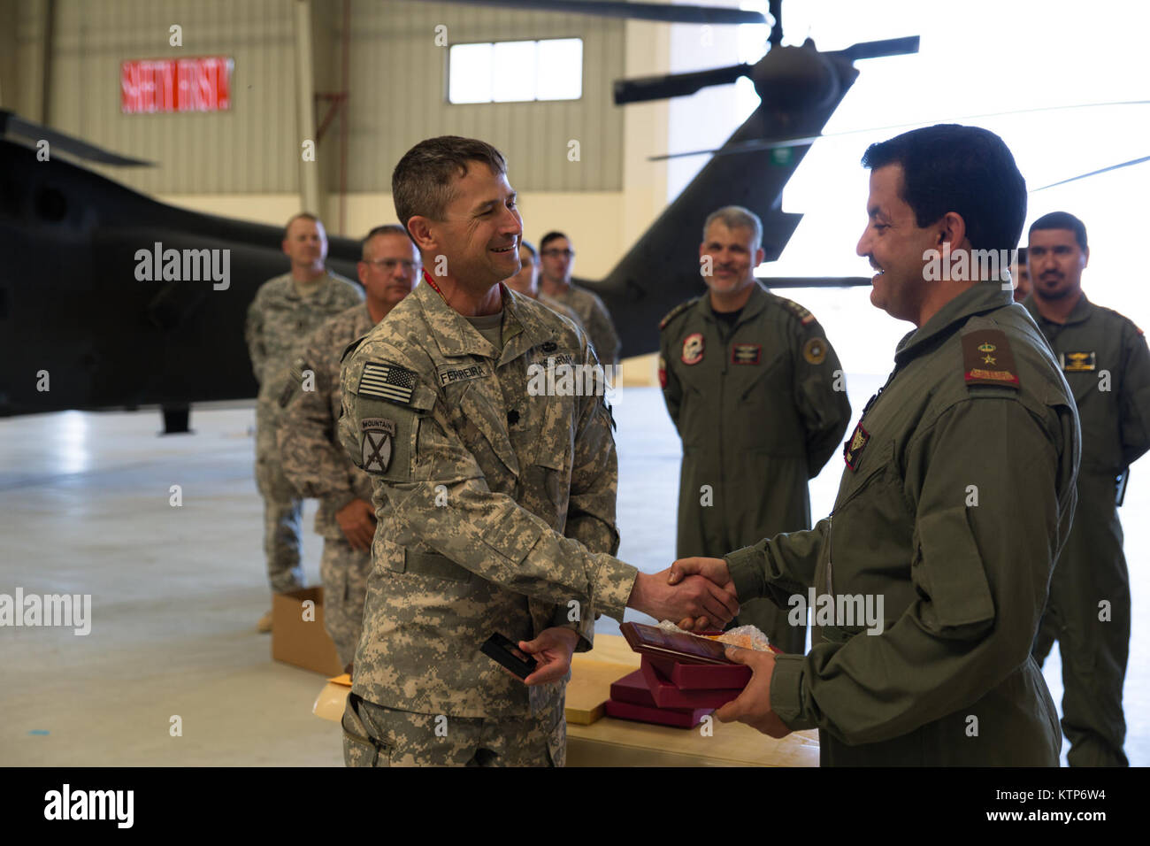 Military award ceremony Stock Photo - Alamy