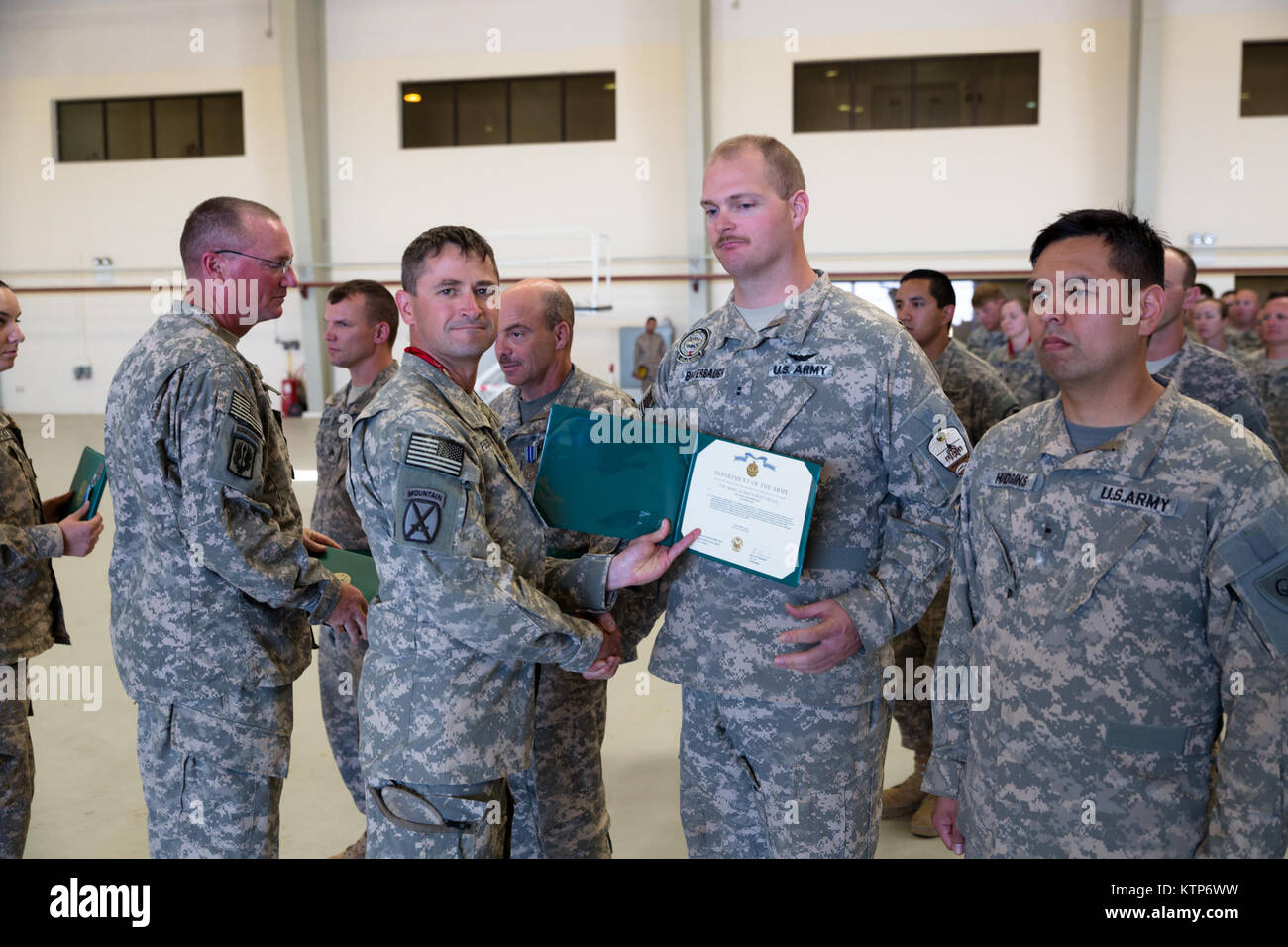 Military award ceremony Stock Photo - Alamy