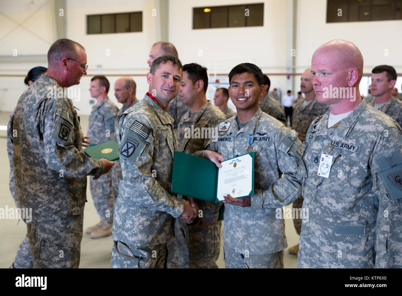 Military award ceremony Stock Photo - Alamy