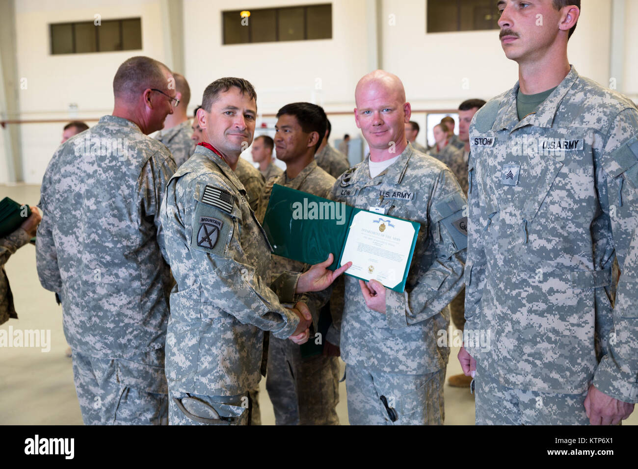 Military award ceremony Stock Photo - Alamy