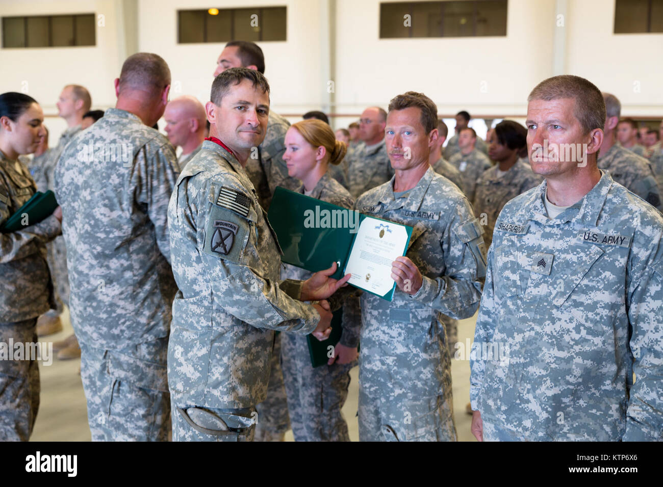 Military award ceremony Stock Photo - Alamy